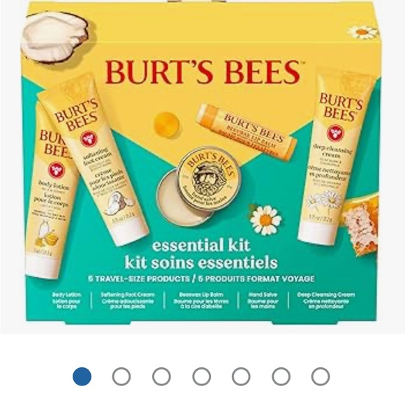 Burt's Bees | Other | Burts Bees Essential Kit Yellow And White | Poshmark